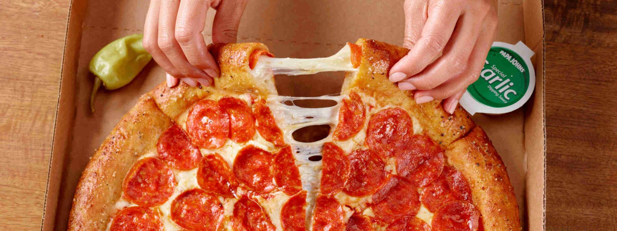 New! Pepperoni Stuffed Crust and More