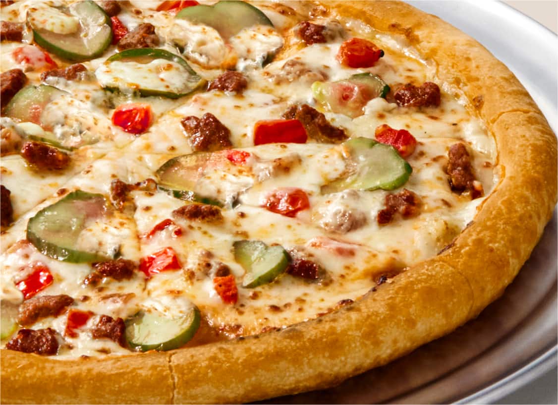 Order the Cheesy Burger Pizza | Papa Johns