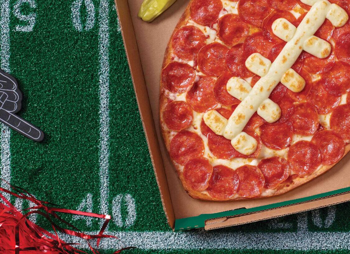 Football Pizza | Papa Johns